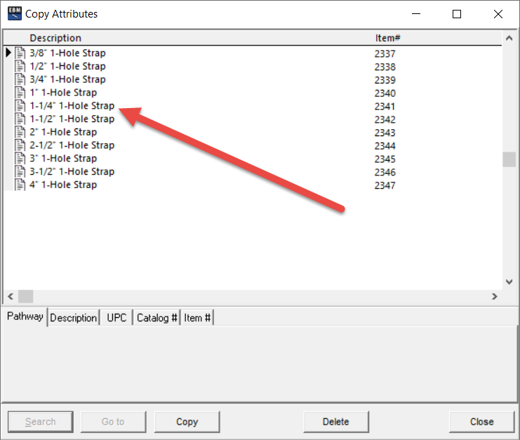 How to add item selections to the takeoff screen drop menus – Vision ...